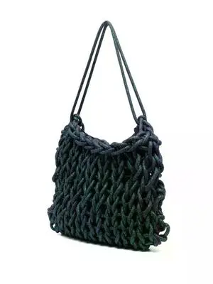 Alienina Sara Interwoven Shoulder Bag - Blue