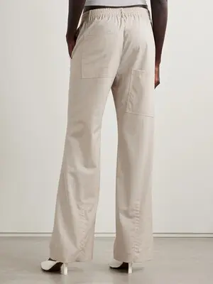 Tibi Scottie Woven Pants - Neutrals