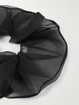 SOPHIE BUHAI Silk-organza Scrunchie