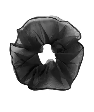 SOPHIE BUHAI Silk-organza Scrunchie - Black