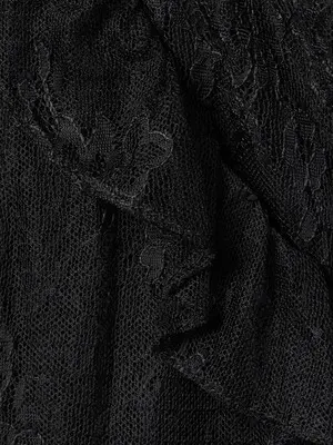 Maison Mayle Majorelle Chantilly Lace Maxi Dress