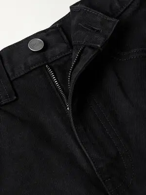 Khaite Bonnie Mid-rise Boyfriend Jeans - Black
