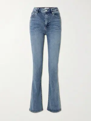 FRAME The Reboot Mid-rise Bootcut Jeans - Blue
