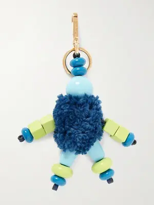 Etro Wool-blend Bag Charm - Blue