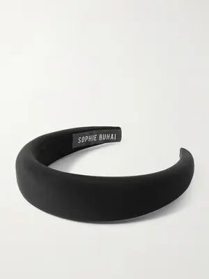 SOPHIE BUHAI Classic Puffy Headband - Black