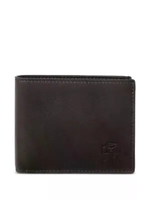 Brunello Cucinelli Logo-embossed Leather Wallet - Brown