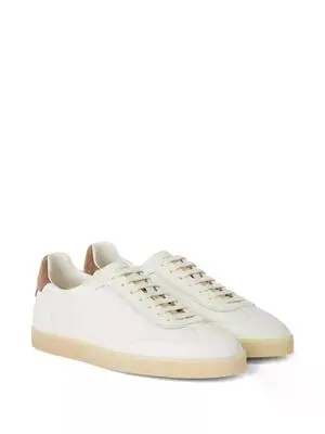 Brunello Cucinelli Leather Low-top Sneakers - White