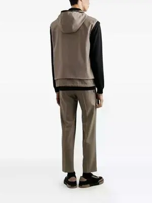 Dolce & Gabbana Hooded Gilet - Brown