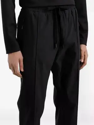 Dolce & Gabbana Drawstring-waist Trousers - Black