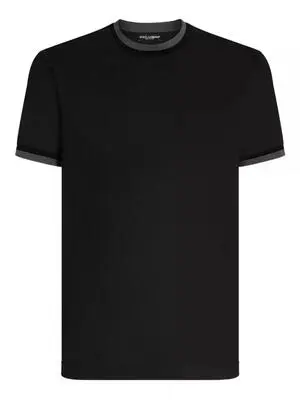 Dolce & Gabbana Short Sleeve T-shirt - Black