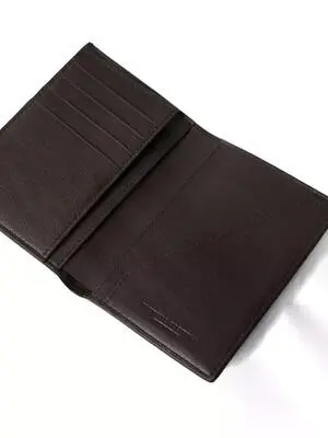 Brunello Cucinelli Leather Bifold Wallet - Brown