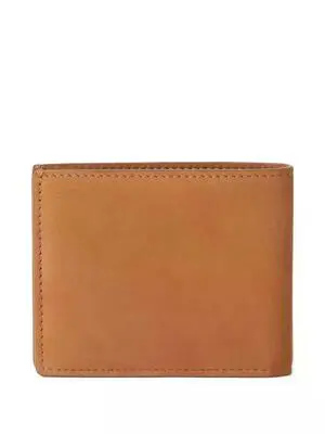 Brunello Cucinelli Logo-embossed Bi-fold Wallet - Brown