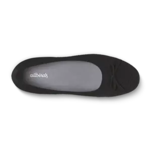 Allbirds Tree Breezer Bow Ballerina Flats - Black