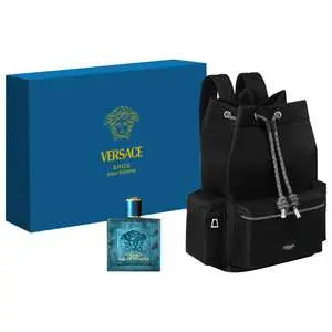 Versace Eros Eau De Toilette Backpack Set - One-color
