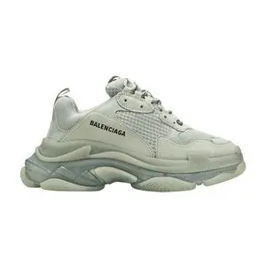Balenciaga Triple S Sneaker With Clear Sole - Grey