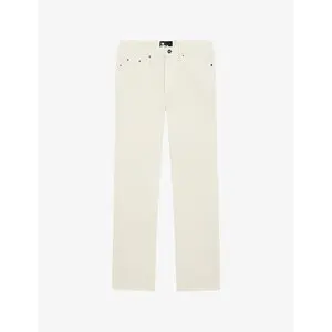 The Kooples Straight-leg Garment-dyed Denim Jeans