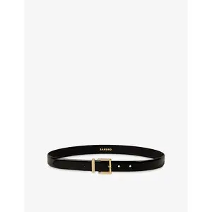 Sandro Leather Belt - Black
