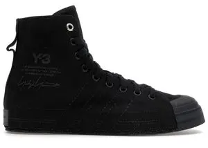 Adidas Y3 Nizza Hi Sneakers - Black