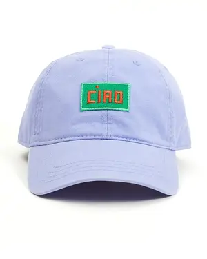 Clare V. Ciao Baseball Cap - Lilac
