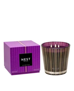 NEST NEW YORK Autumn Plum 3 Wick Candle