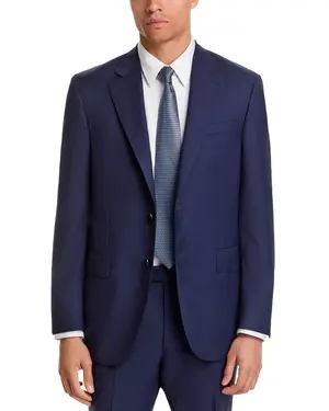 Peter Millar Flynn Tonal Plaid Wool Regular Fit Suit