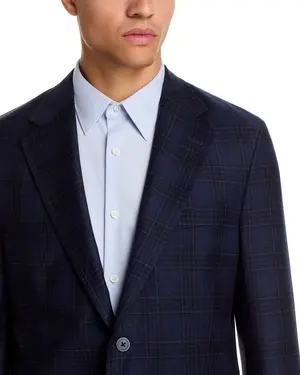 Peter Millar Brushed Plaid Soft Jacket
