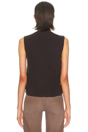 R13 Ribbed Wrap Around Vest