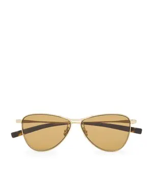 Saint Laurent Metal Sl 831 Sunglasses - Metallic