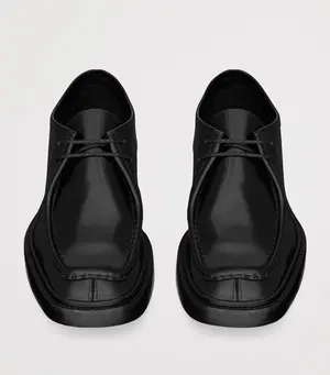 Saint Laurent Leather Harvey Derby Shoes