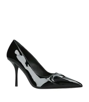 Black Patent Leather Pumps