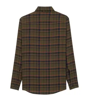Saint Laurent Check Lavallière Shirt