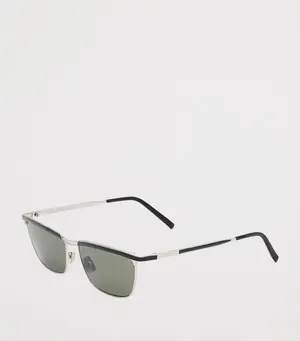 Saint Laurent Metal Sl 795 Sunglasses - Metallic