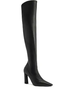 GIUSEPPE ZANOTTI Square-toe Knee-high Boots
