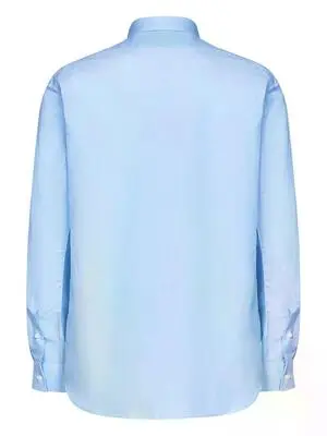 FRANZESE COLLECTION Spread-collar Long-sleeve Shirt