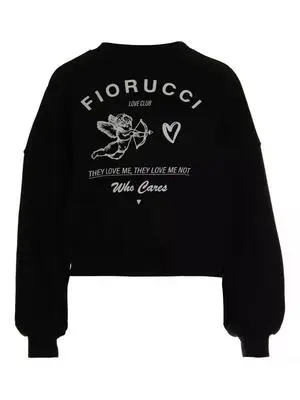 Fiorucci Printed Sweatshirts Hoodies For Women