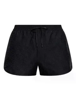 Balmain Geometric-pattern Swim Shorts