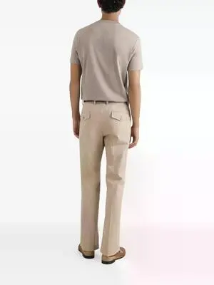 Dolce & Gabbana Button-fastening Pocket Trousers - Neutrals
