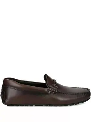 Boss Contrast Stitching Loafers
