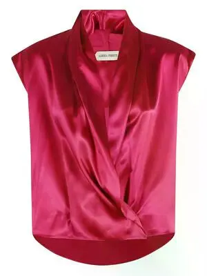 Alberta Ferretti Wrap Blouses