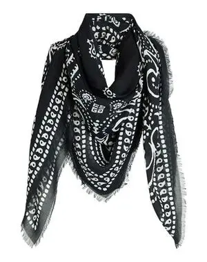 Givenchy Scarf Modal, Cashmere - Black