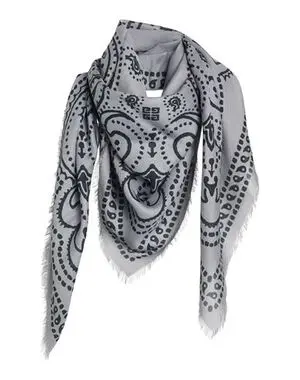 Givenchy Scarf Modal, Cashmere - Grey
