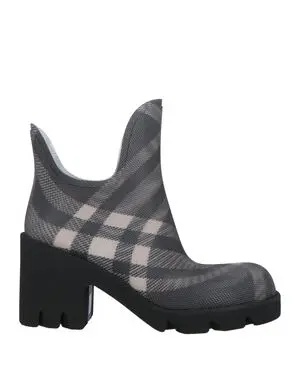 Burberry Ankle Boots Rubber - Black