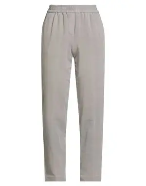 CIRCOLO 1901 Cotton Elastane Track Pants - Grey