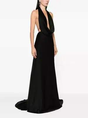 Alex Perry Cowl-neck Maxi Dress