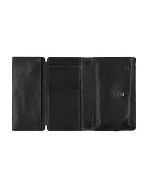 PIQUADRO Document Holder Leather - Black