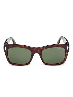 TOM FORD Square Full-rim Sunglasses - Brown
