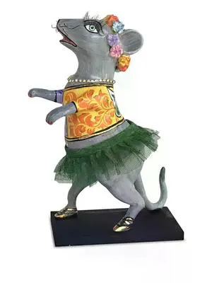 TOMS DRAG Flower-crown Ballerina-mouse Sculpture