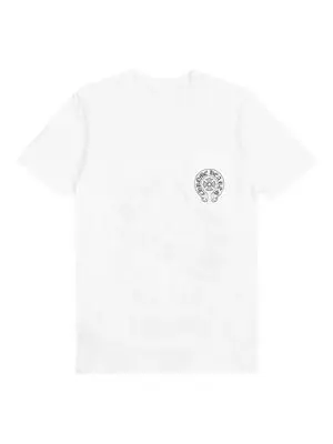 Chrome Hearts Miami Horseshoe Pocket T-shirt - White