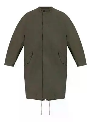 Givenchy Logo-print Parka Coat - Green