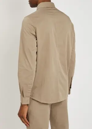 LESTRANGE Stretch-cotton Overshirt